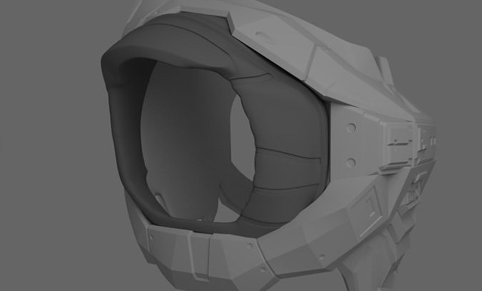 Halo Cosplay Armor Shoulder Gasket 3D File 3D model | CGTrader