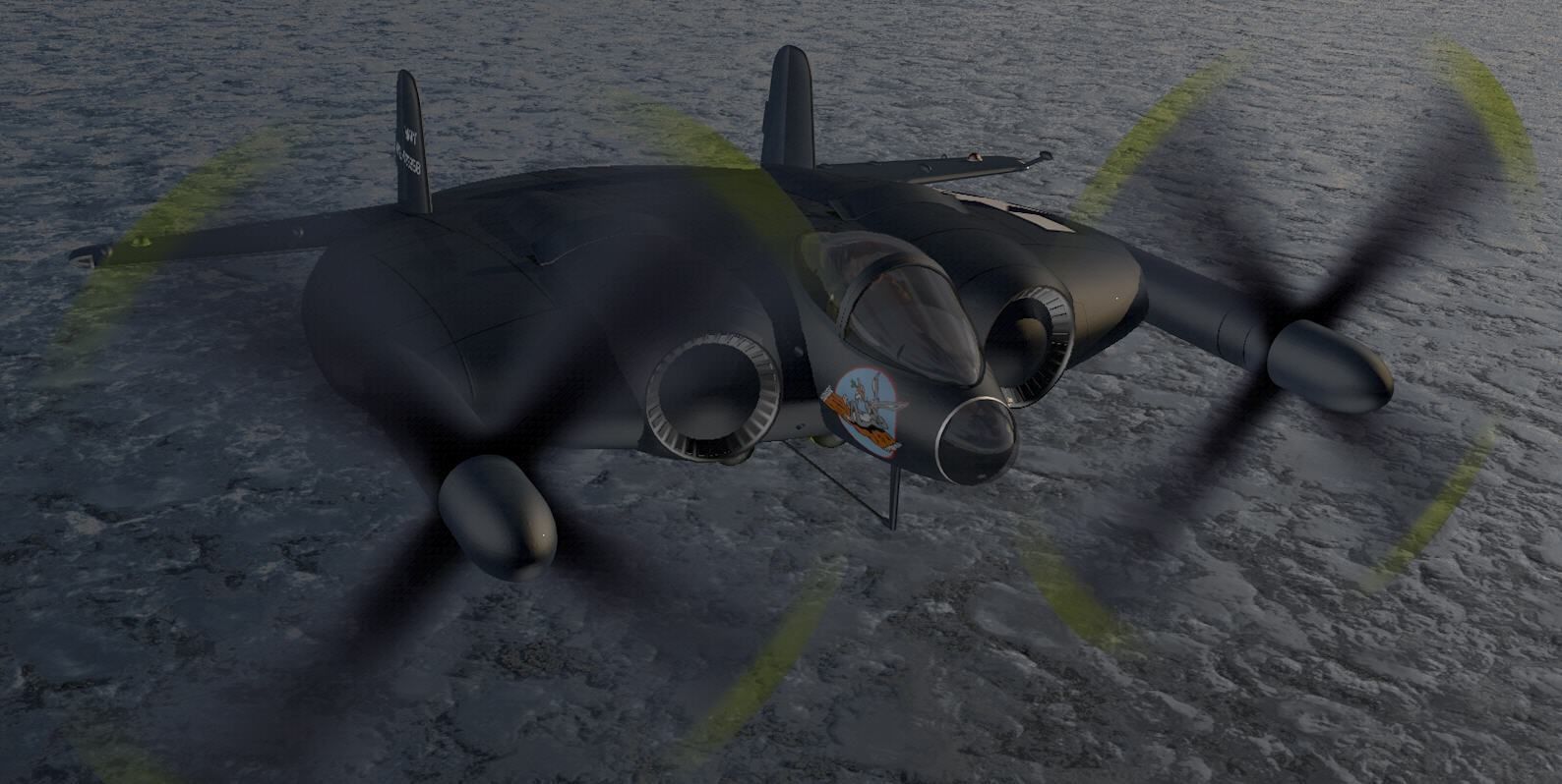 Vought XF5U-1 Flying Flapjack 3D model | CGTrader