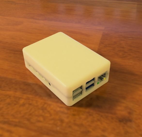 Rasberry Pi 4 Case 3D model 3D printable | CGTrader
