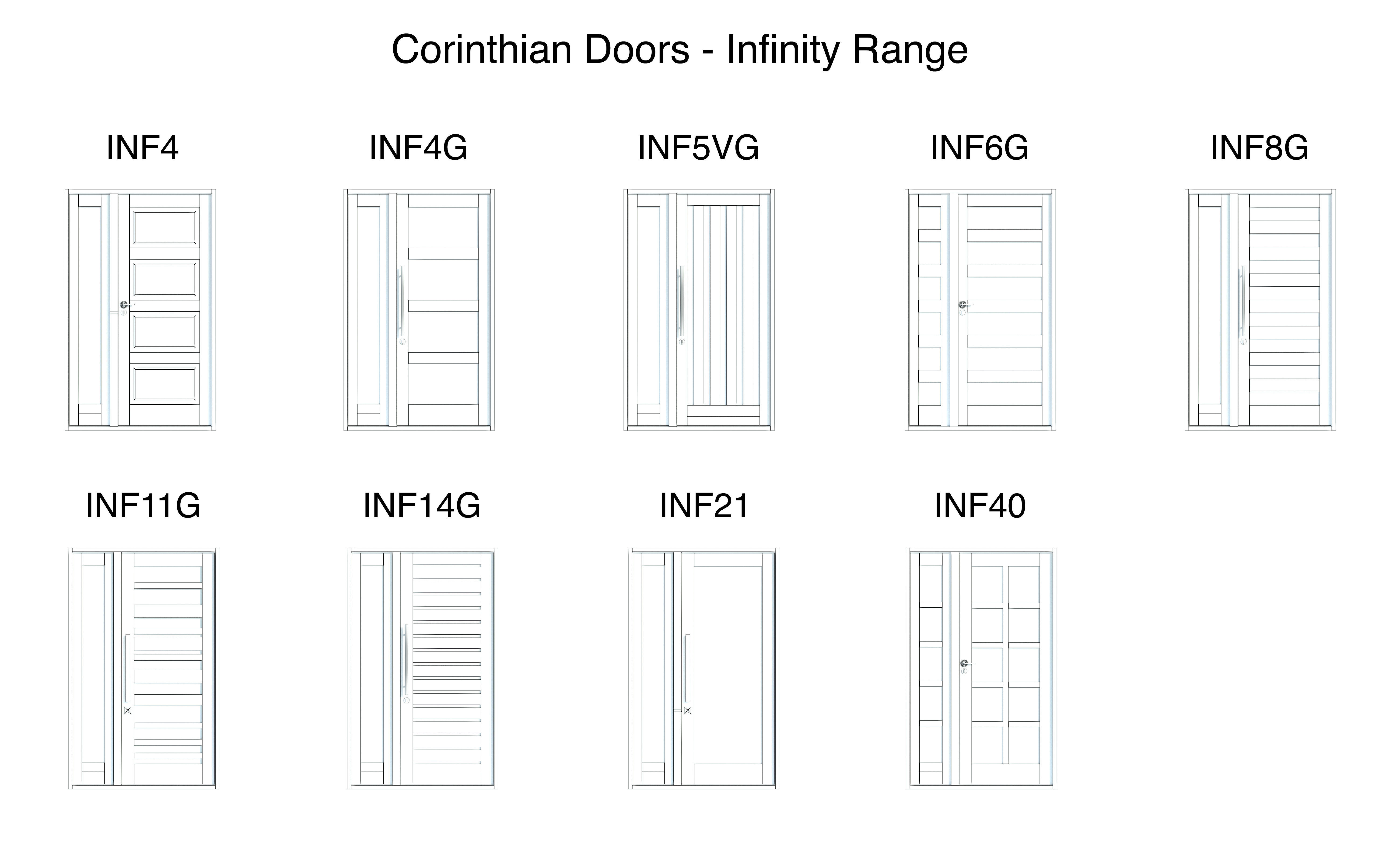 3D model Corinthian Doors - Infinity Range VR / AR / low-poly | CGTrader