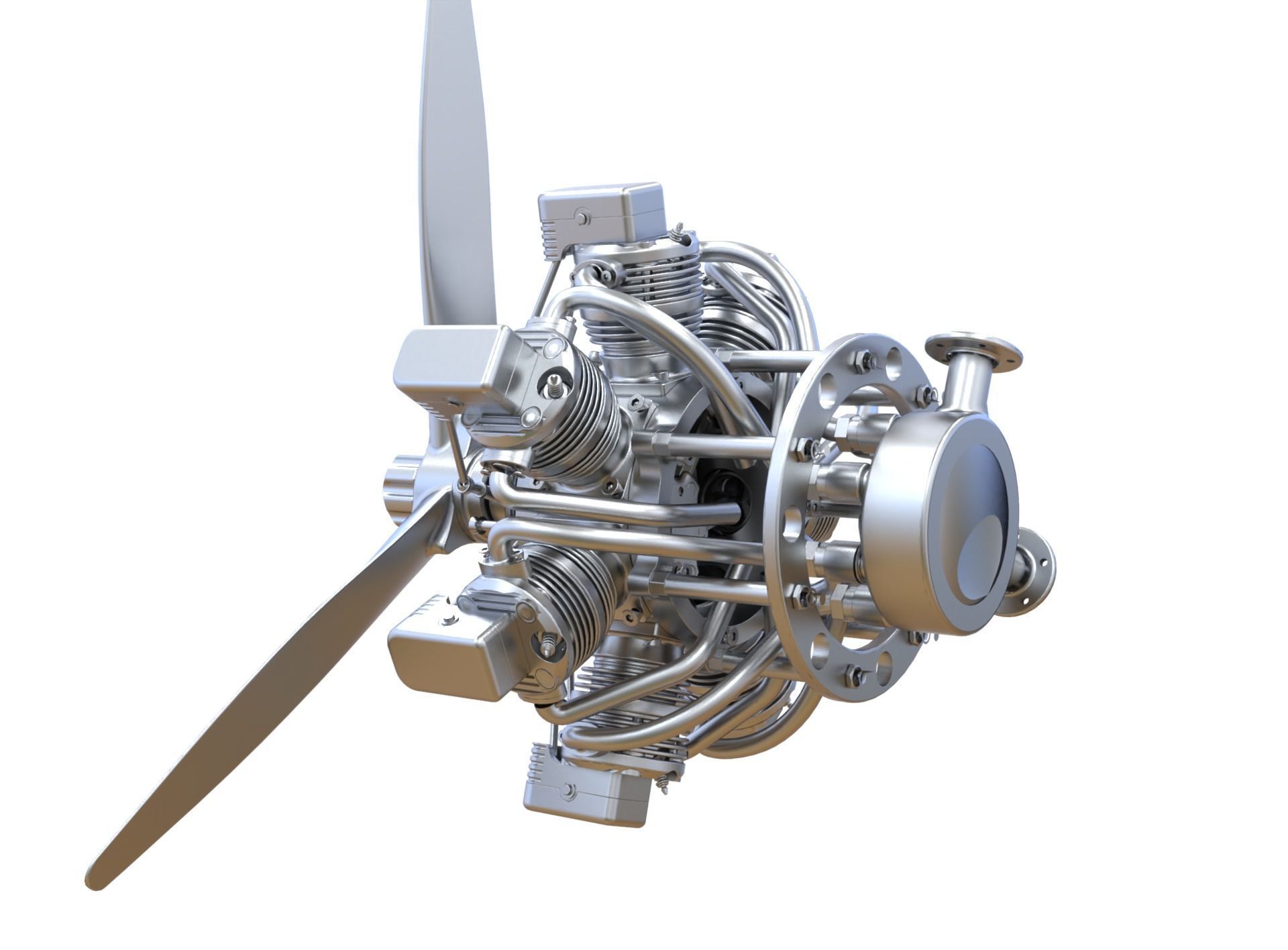 Aircraft Engine 3D model | CGTrader