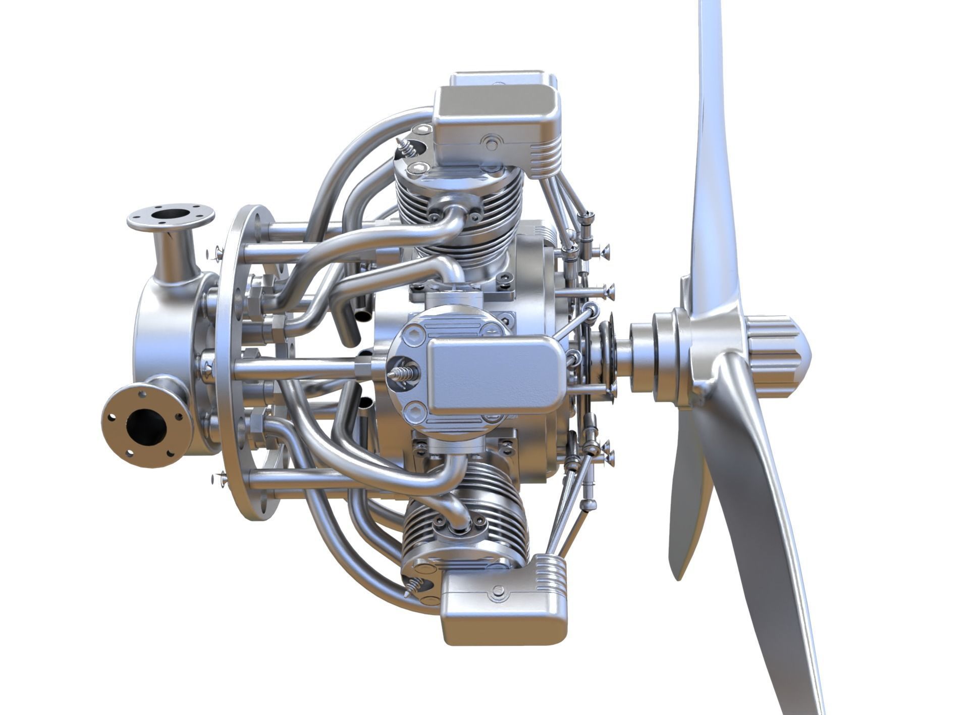 Aircraft Engine 3D model | CGTrader