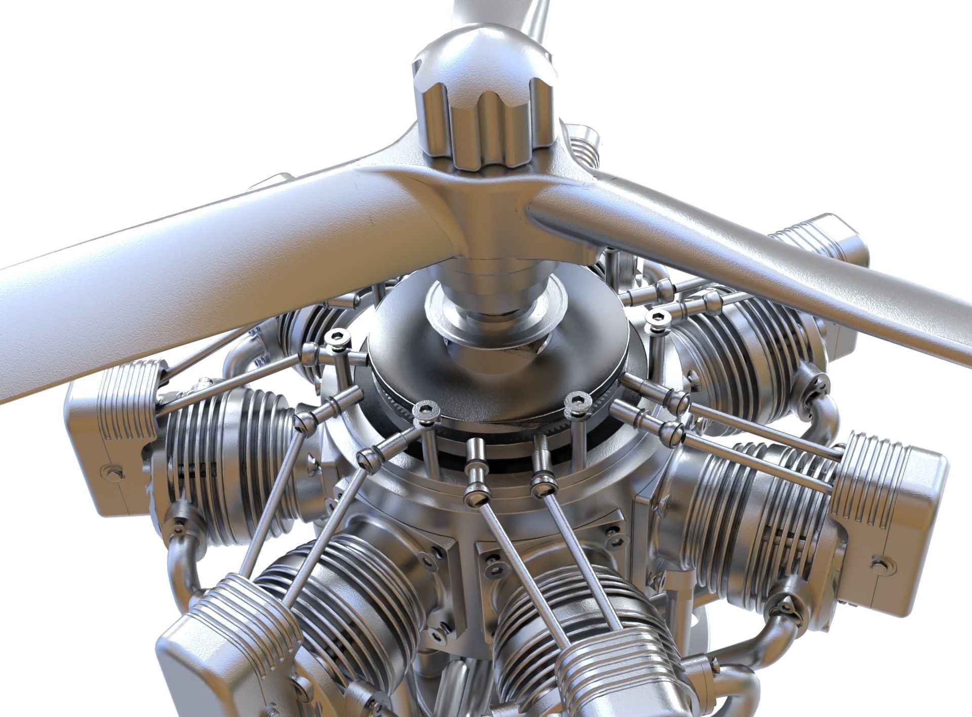 Aircraft Engine 3D model | CGTrader