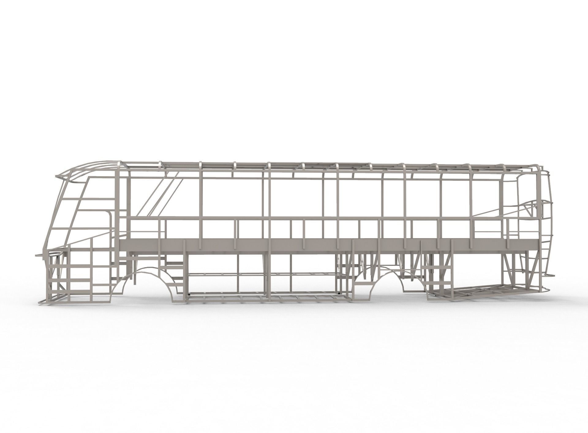 BUS STRUCTURE 3D model | CGTrader