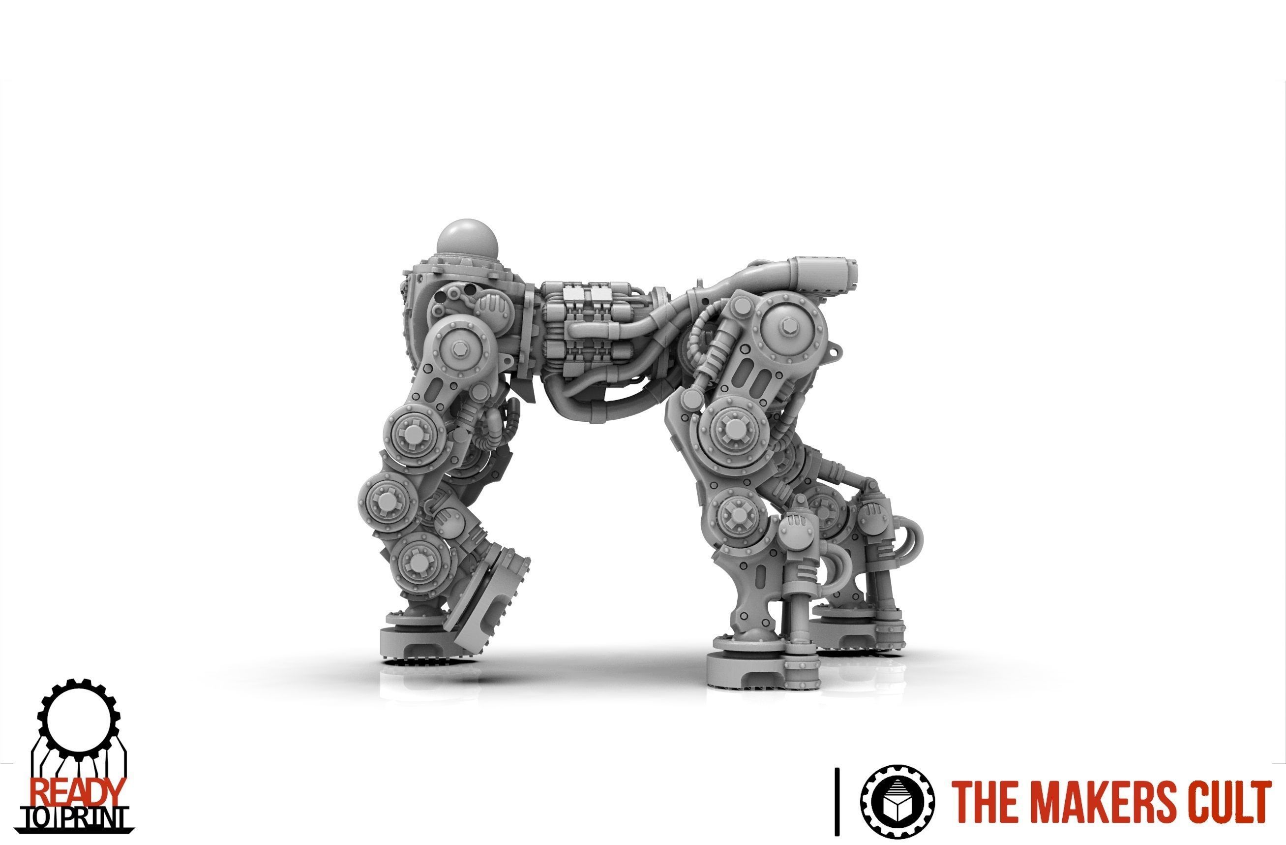 Centaur Knight Conversion Kit - Chassis only 3D model 3D printable ...