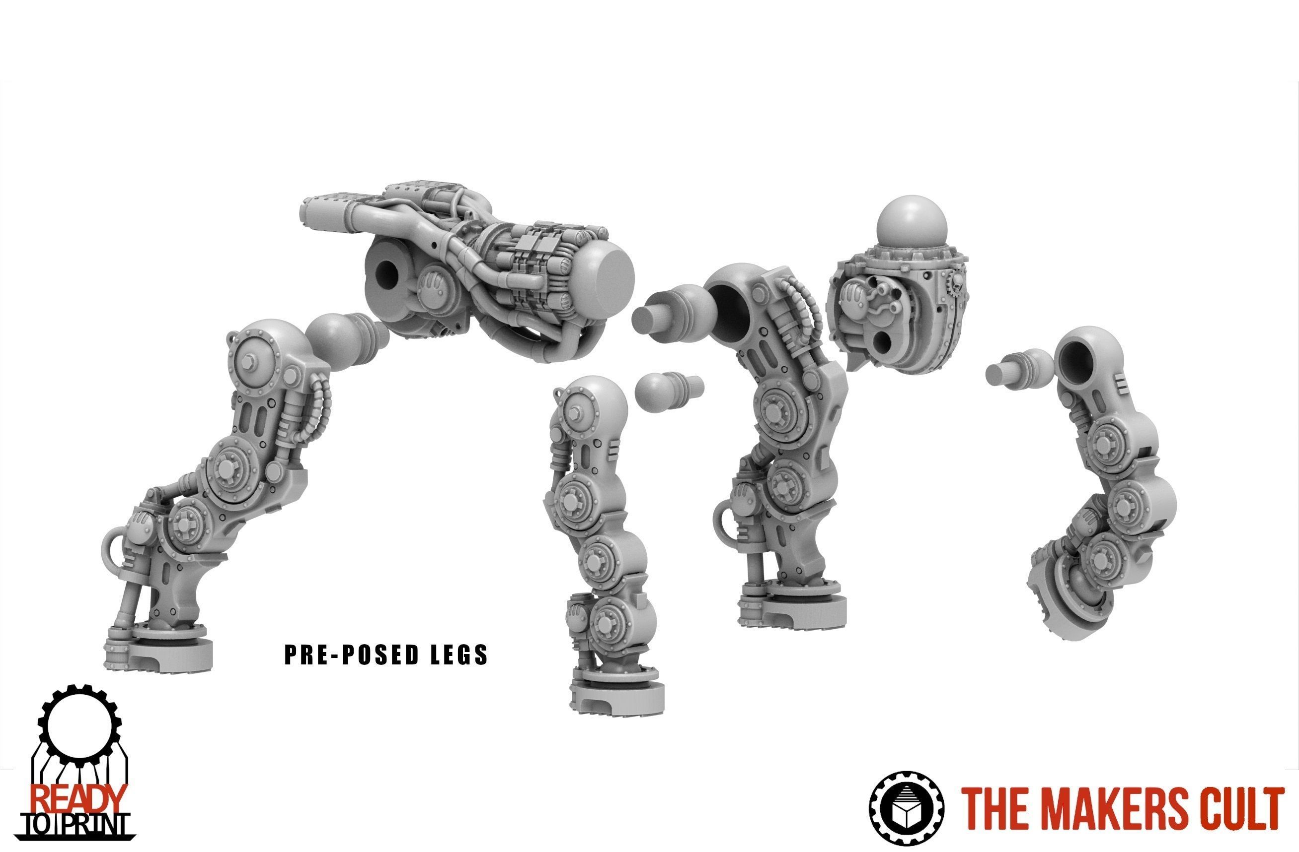 Centaur Knight Conversion Kit - Chassis only 3D model 3D printable ...