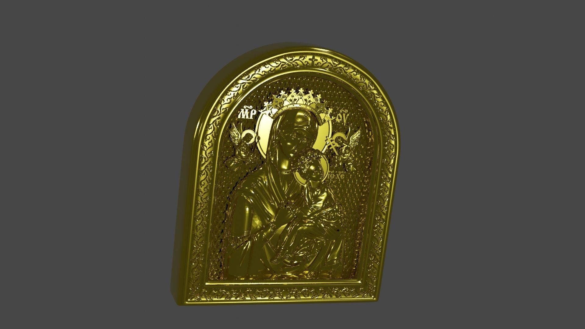 Icon Maria 3D model 3D printable | CGTrader