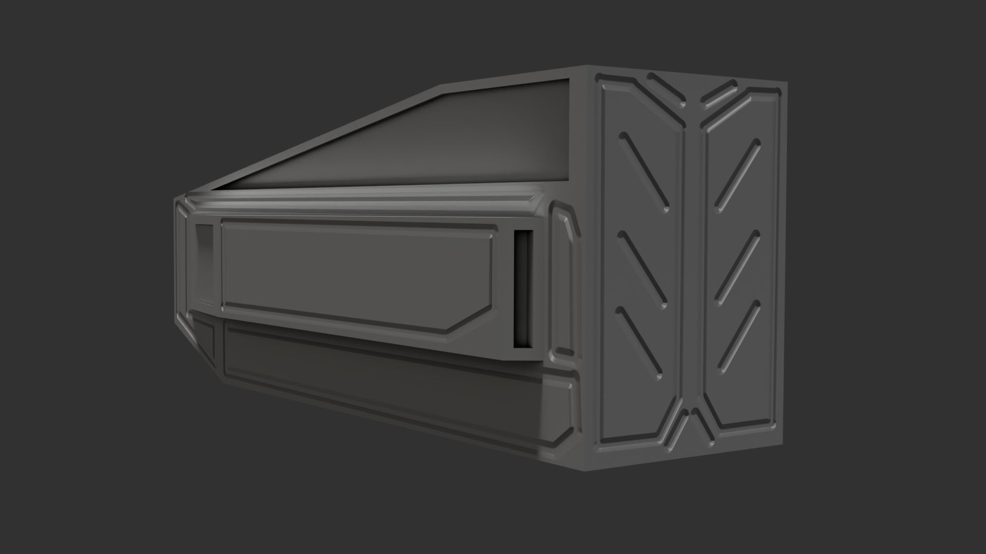 Scifi KitBash with Textures free VR / AR / low-poly 3D model | CGTrader