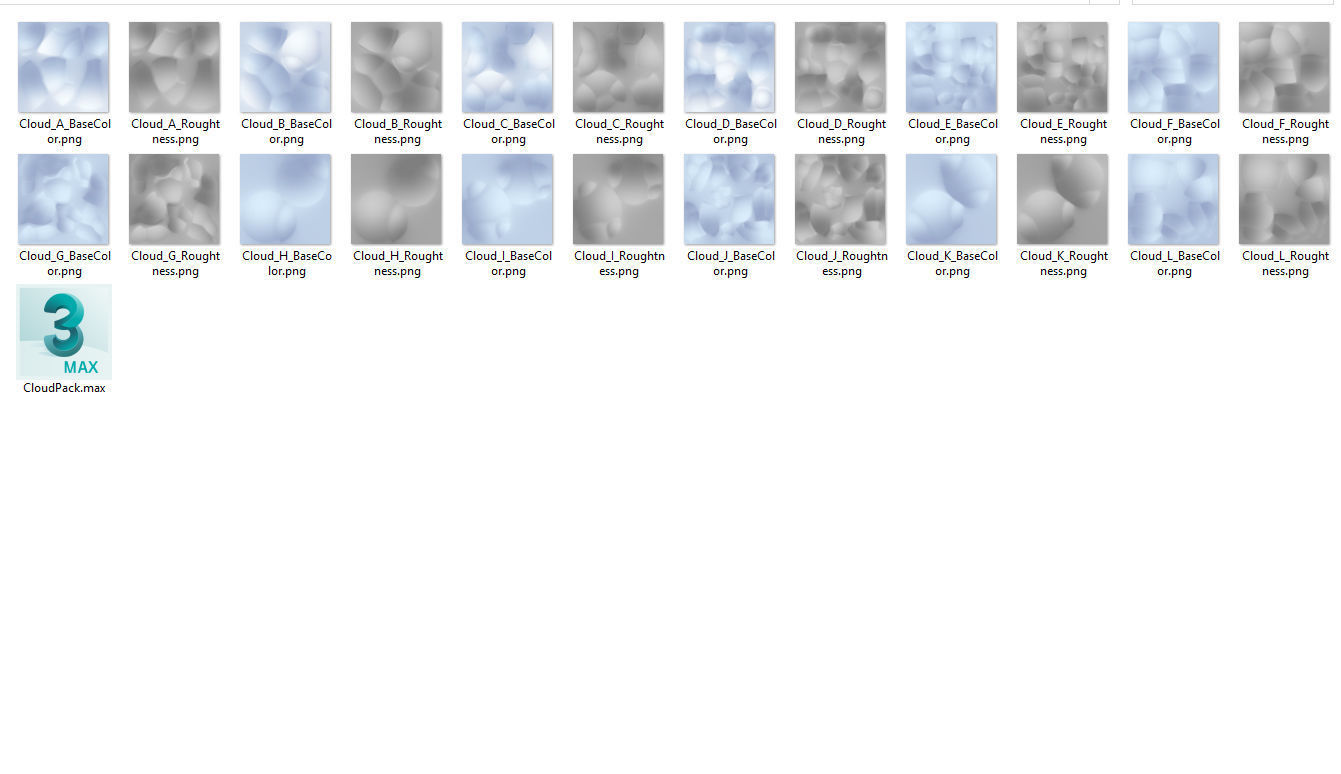 Cloud Pack 3D model | CGTrader