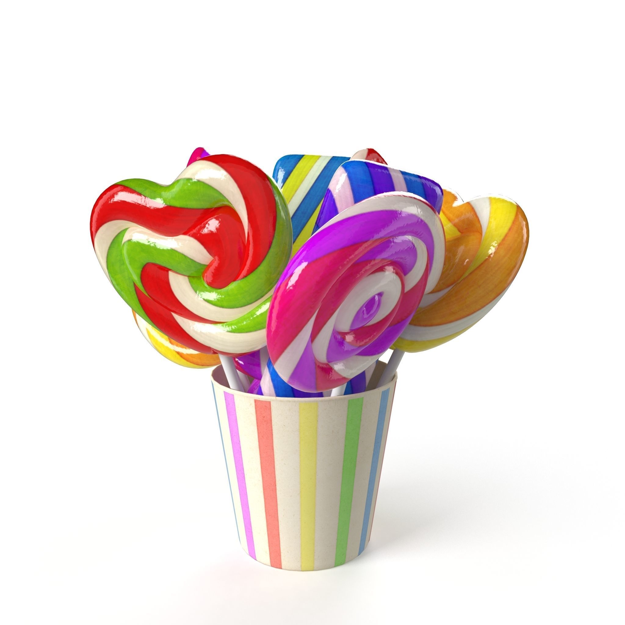 3D model Candy Collection VR / AR / low-poly | CGTrader