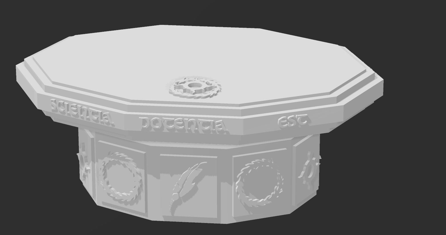 Ancient Prayer Room 3D model 3D printable | CGTrader