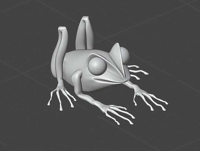 Flog for print and interior 3D model | CGTrader