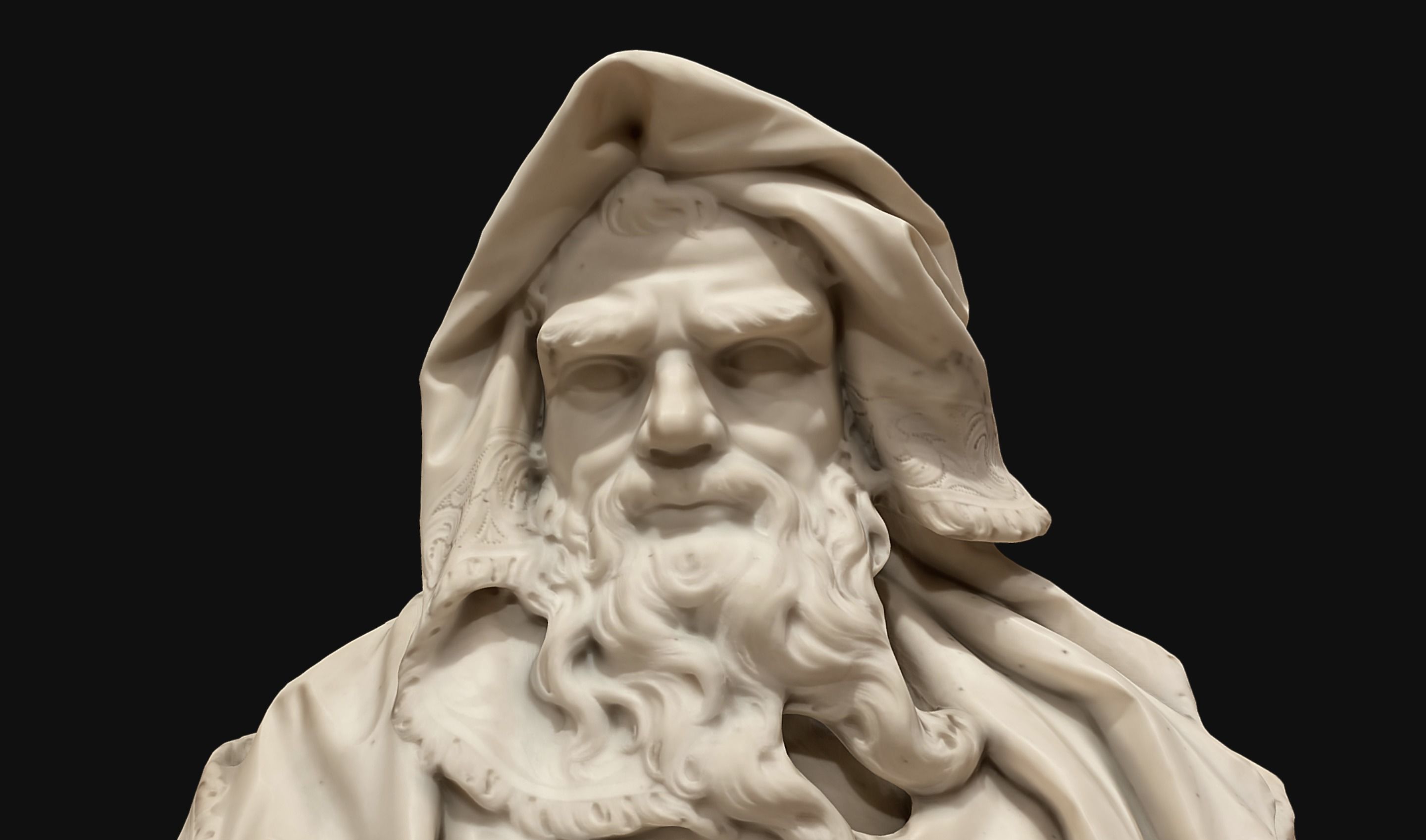 Wizard Statue Bust HQ 3D scan photogrammetry 3D model | CGTrader
