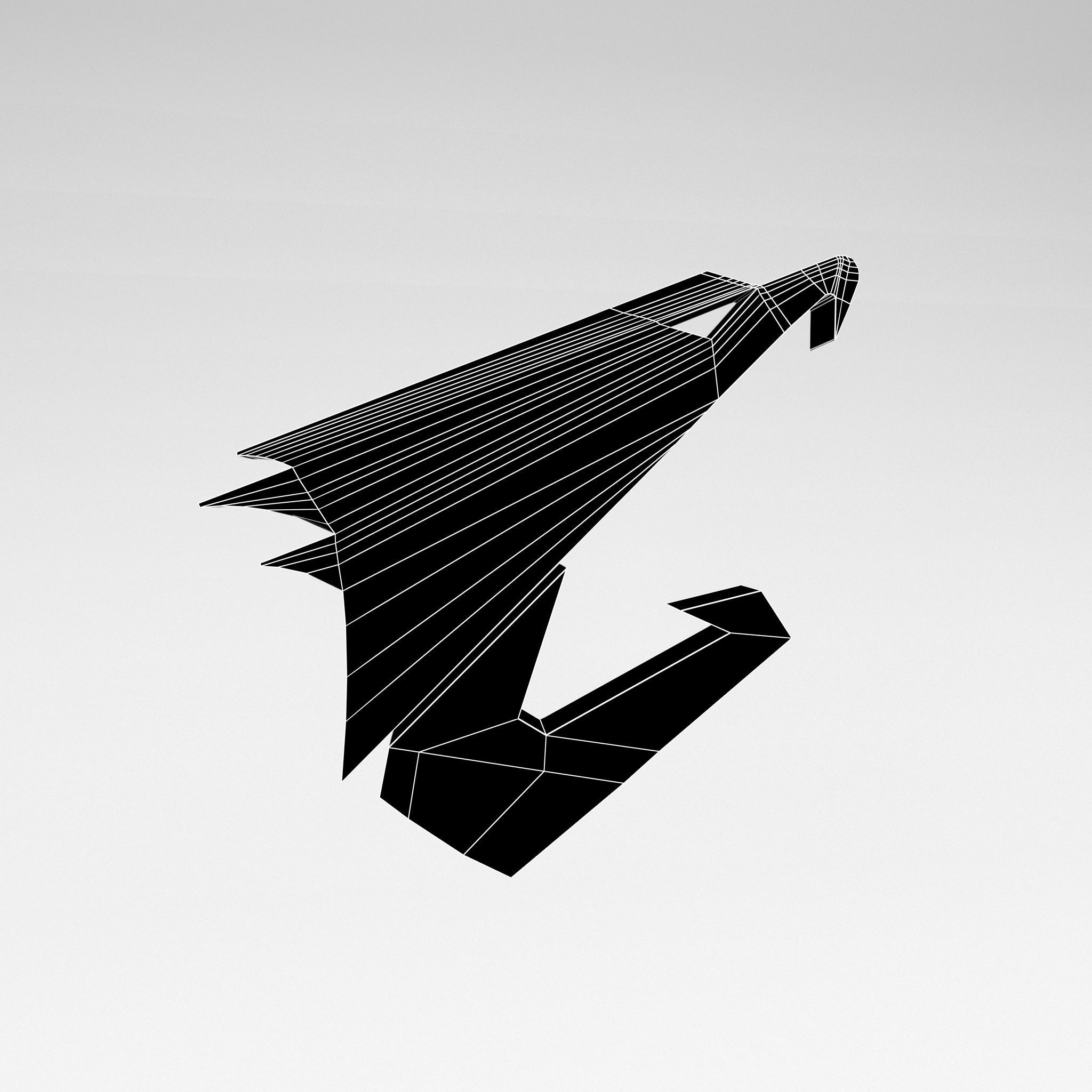 Aorus Logo v1 004 free VR / AR / low-poly 3D model | CGTrader