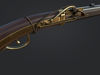 3D model Japanese style Matchlock gun- Teppo VR / AR / low-poly | CGTrader