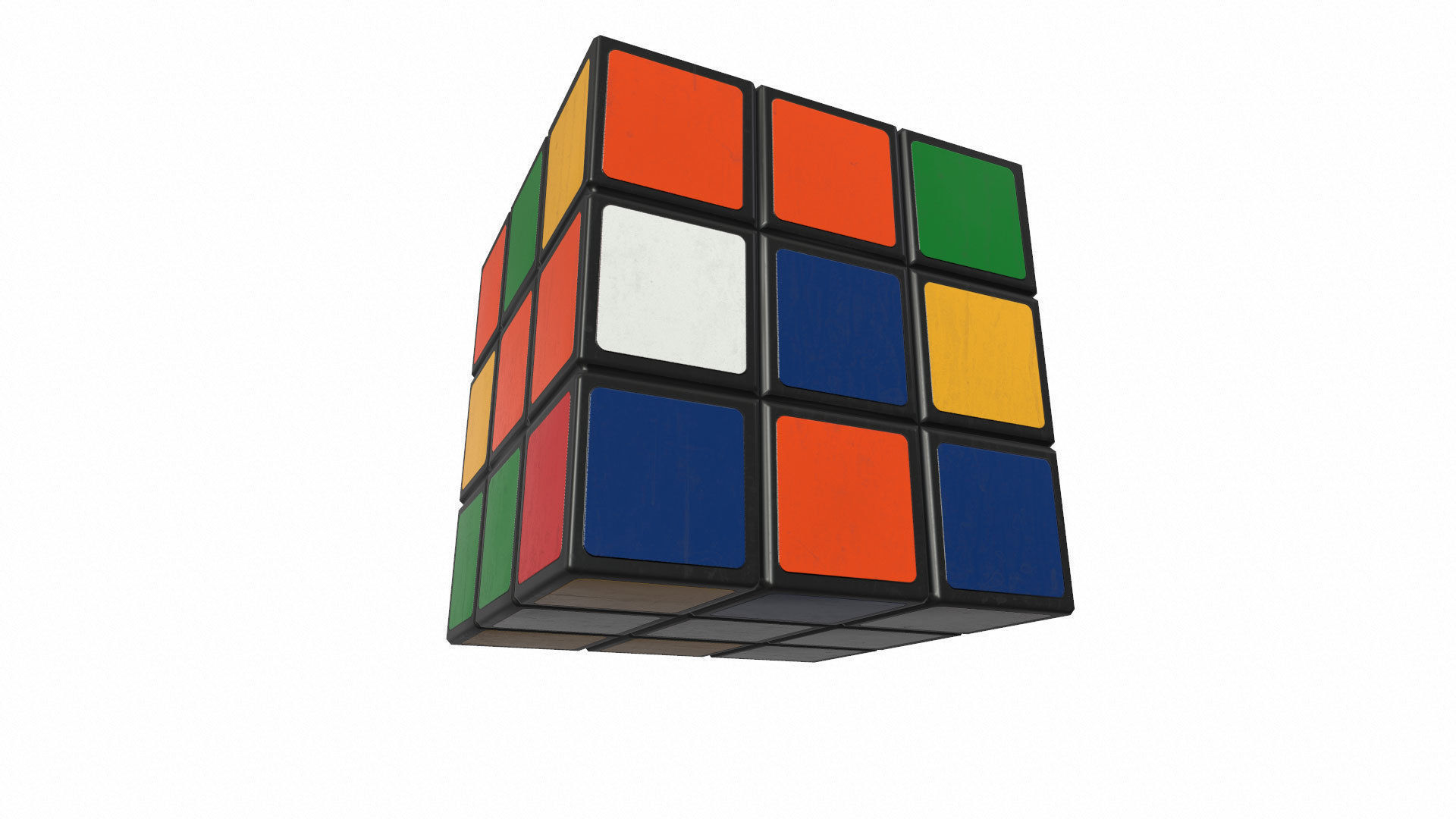3D model Rubiks Cube Magic Cube VR / AR / low-poly | CGTrader