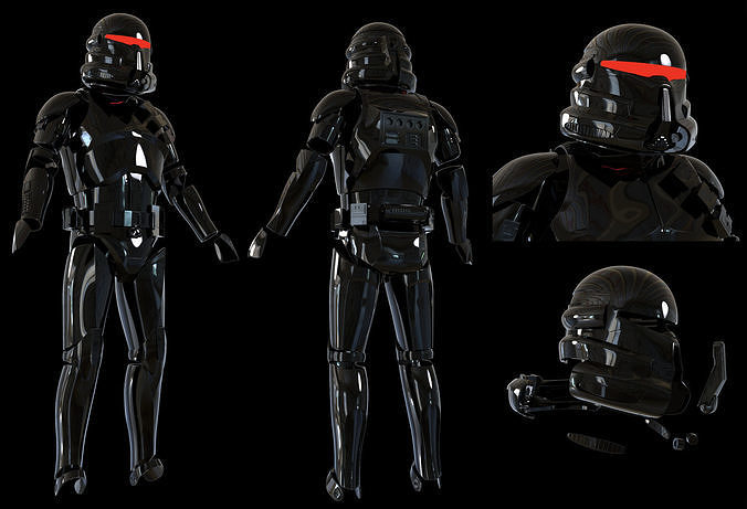 Purge Trooper Armor 3D model 3D printable | CGTrader