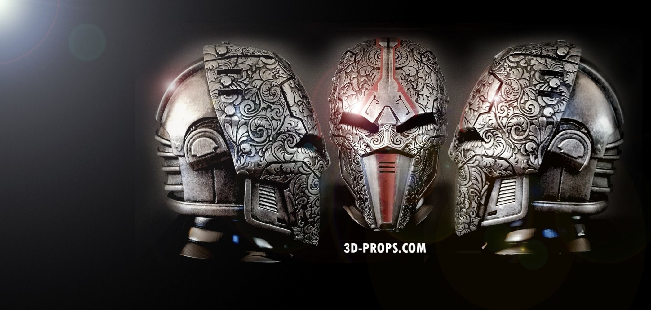 Sith Eradicator Mask Cosplay 3D model 3D printable | CGTrader