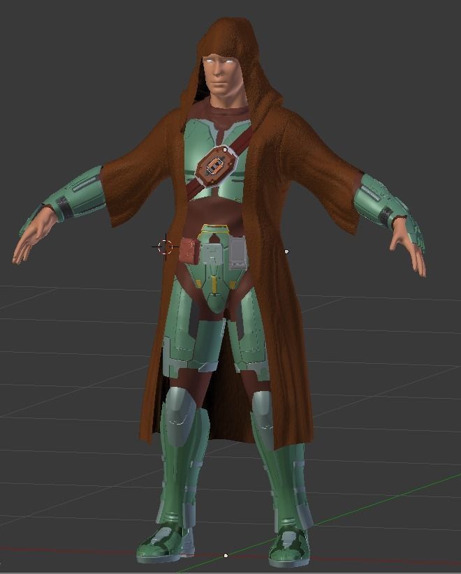 Jedi SWTOR 3D model 3D printable | CGTrader