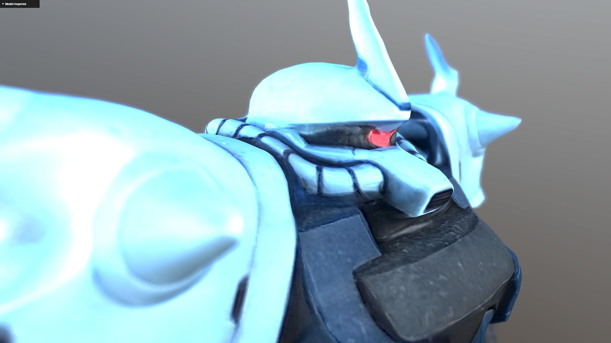 Mobile Suit Gundam Gunpla Gouf 3D scan free 3D model | CGTrader