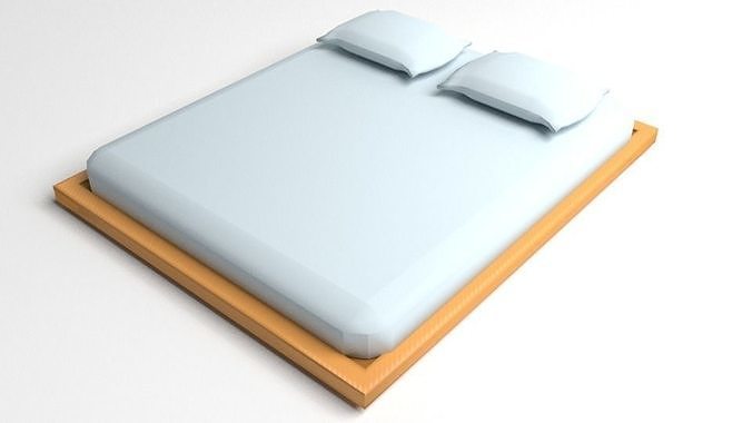Futon Bed 3D model | CGTrader