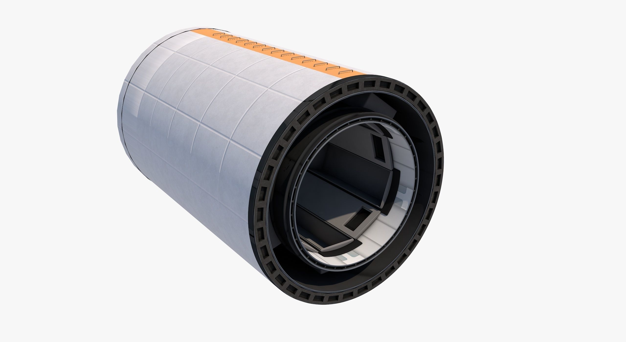 3D model Rocket Spaceship with interior VR / AR / low-poly | CGTrader