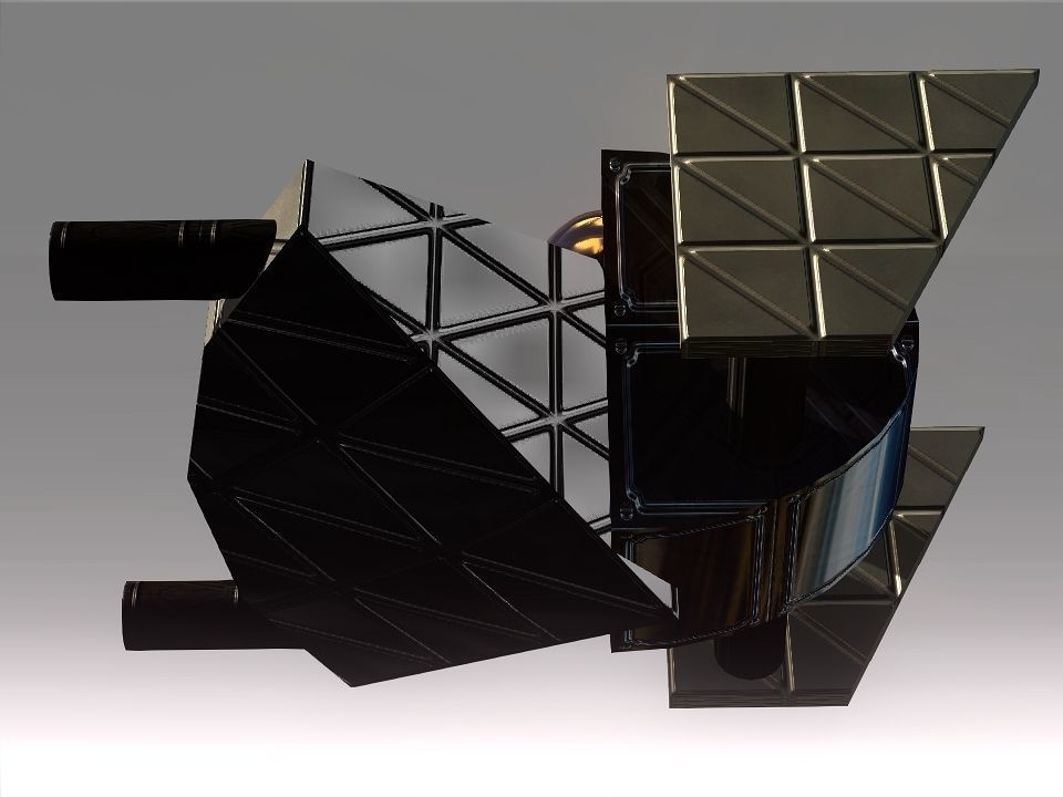 3D model Low Poly Blocks Spaceship VR / AR / low-poly | CGTrader