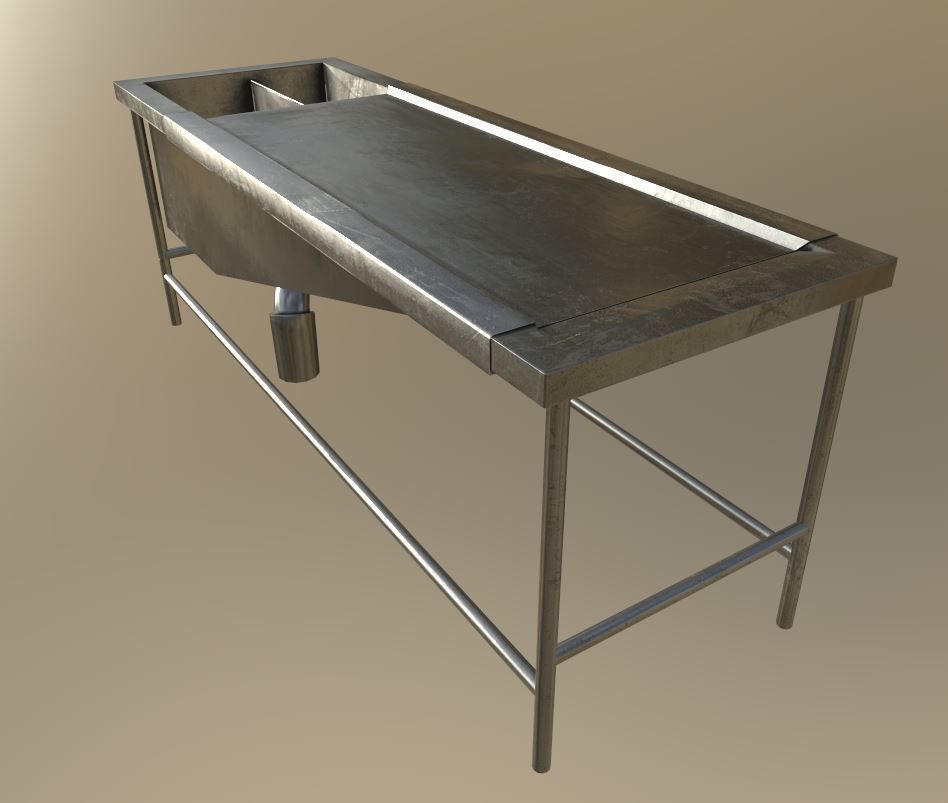 Autopsy Table free VR / AR / low-poly 3D model | CGTrader
