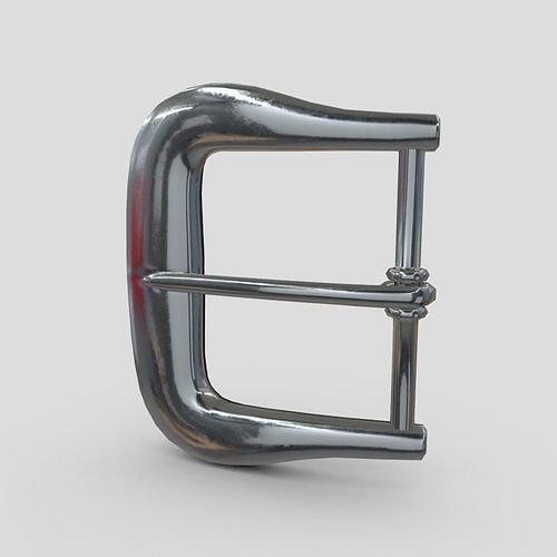 3D model Buckle 4 metal belt VR / AR / low-poly | CGTrader