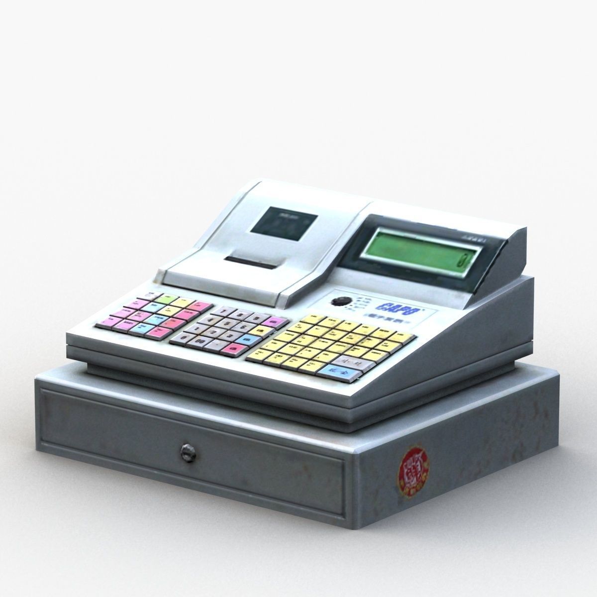 3D model Cashier Machine 002 | CGTrader