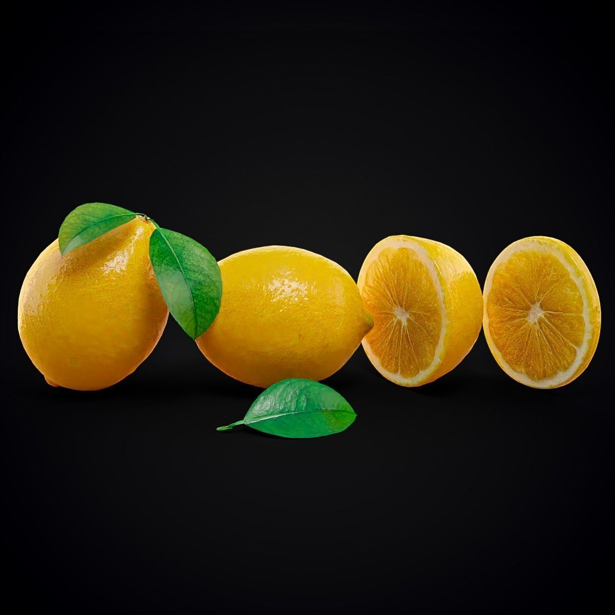 3D model Lemon VR / AR / low-poly | CGTrader
