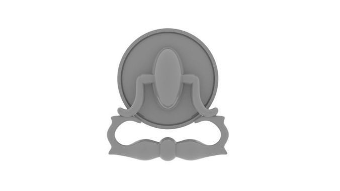 Metal Handle 3D model 3D printable | CGTrader