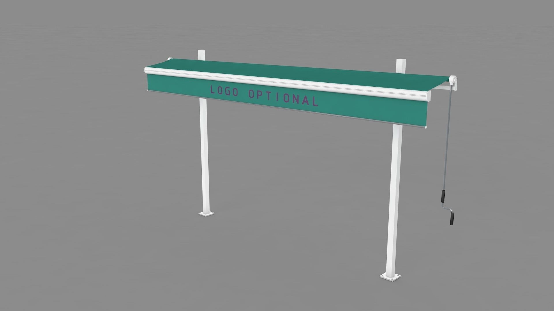 Hinged Awning Canopy 3D model animated rigged | CGTrader