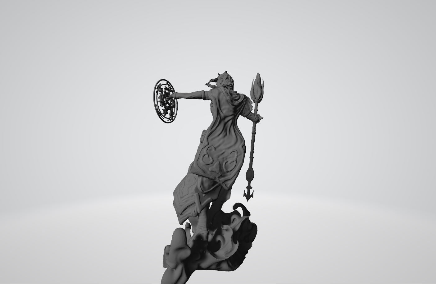 Jaina Proudmoore World of Warcraft 3D model 3D printable | CGTrader