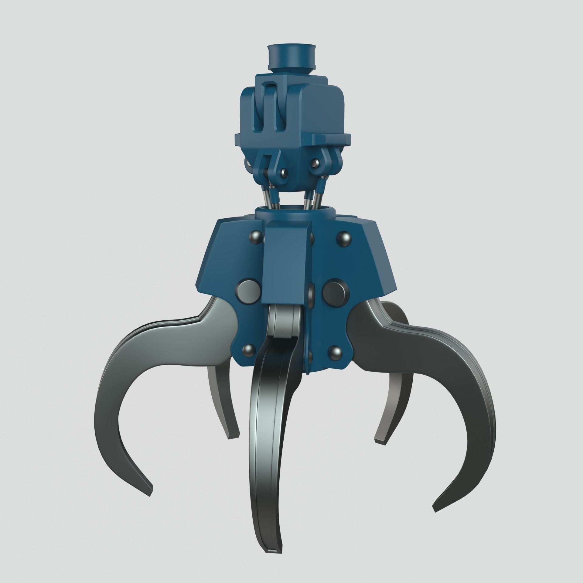 Hydraulic Grab 3D model | CGTrader