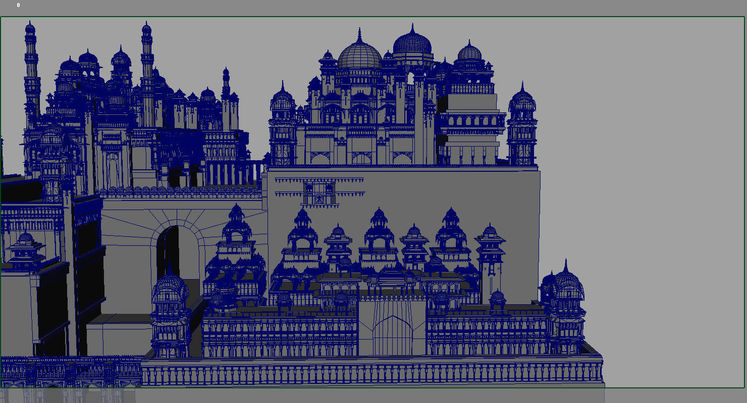 fort 3d model 3D model | CGTrader