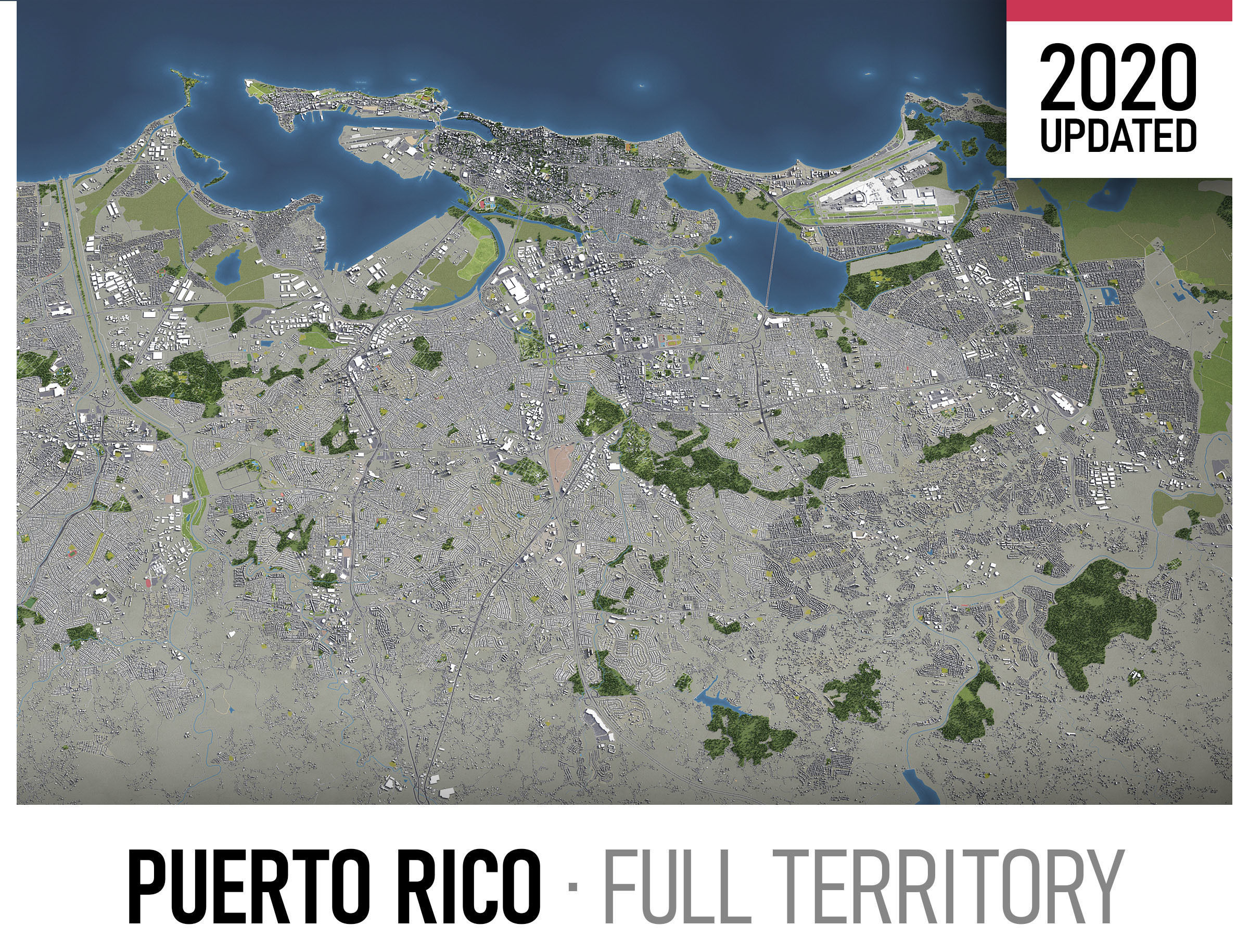 San Juan - Puerto Rico 3D Model Collection | CGTrader