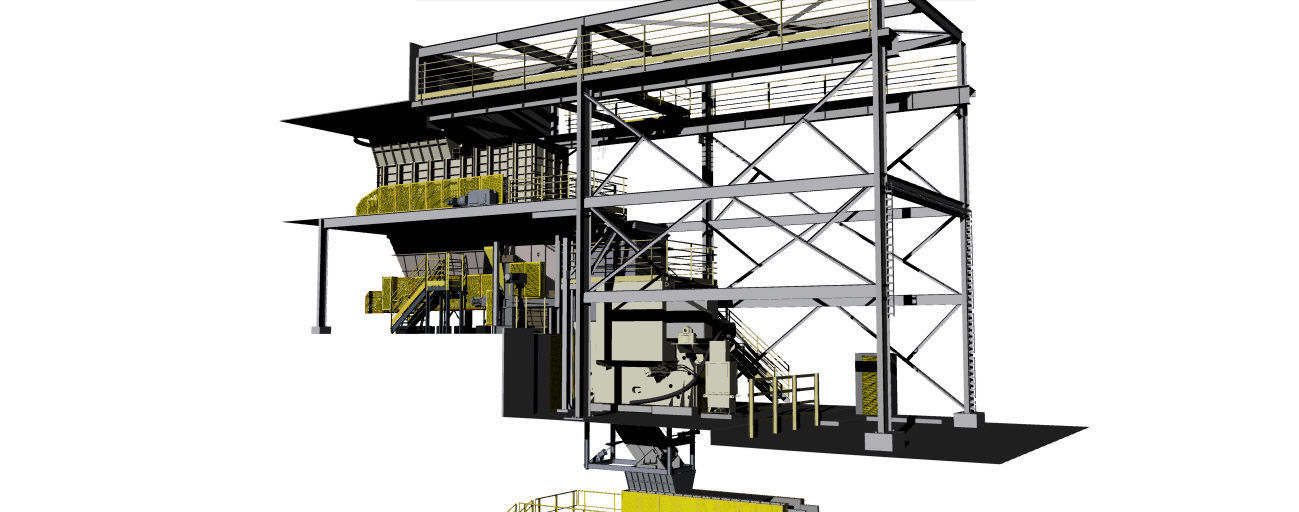 Complete underground mine installation 3D model | CGTrader