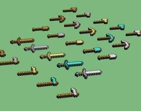 Low-poly Minecraft 3D Models | CGTrader