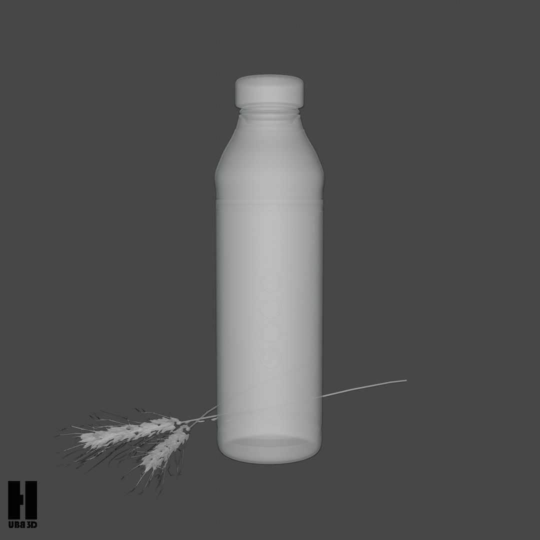 Free Water Bottle free 3D model | CGTrader