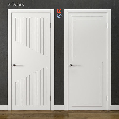 Next Series Academy Doors Part 7 3D model | CGTrader
