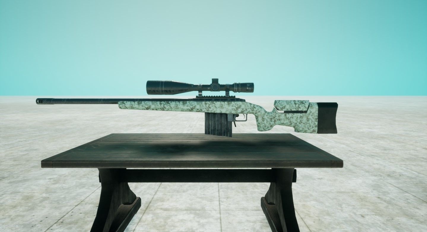 3D model M300 Sniper VR / AR / low-poly | CGTrader