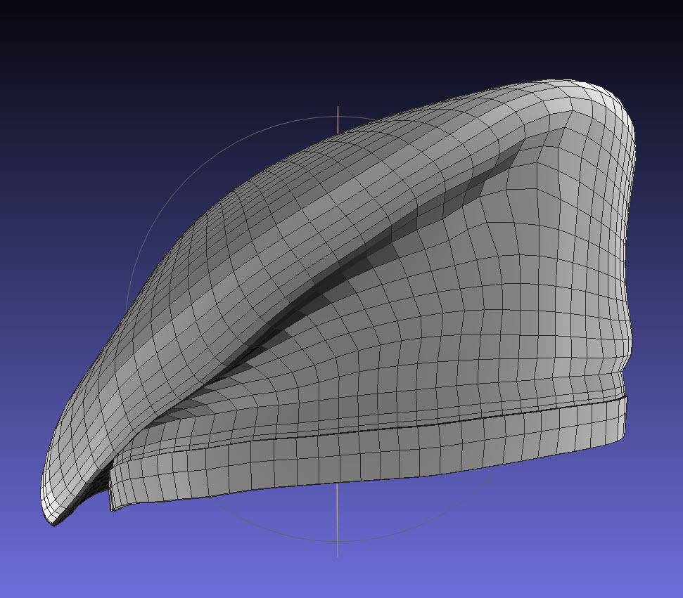 Beret Package 3D model | CGTrader