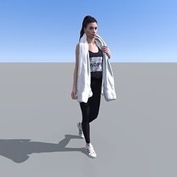Myriam free 3D model | CGTrader