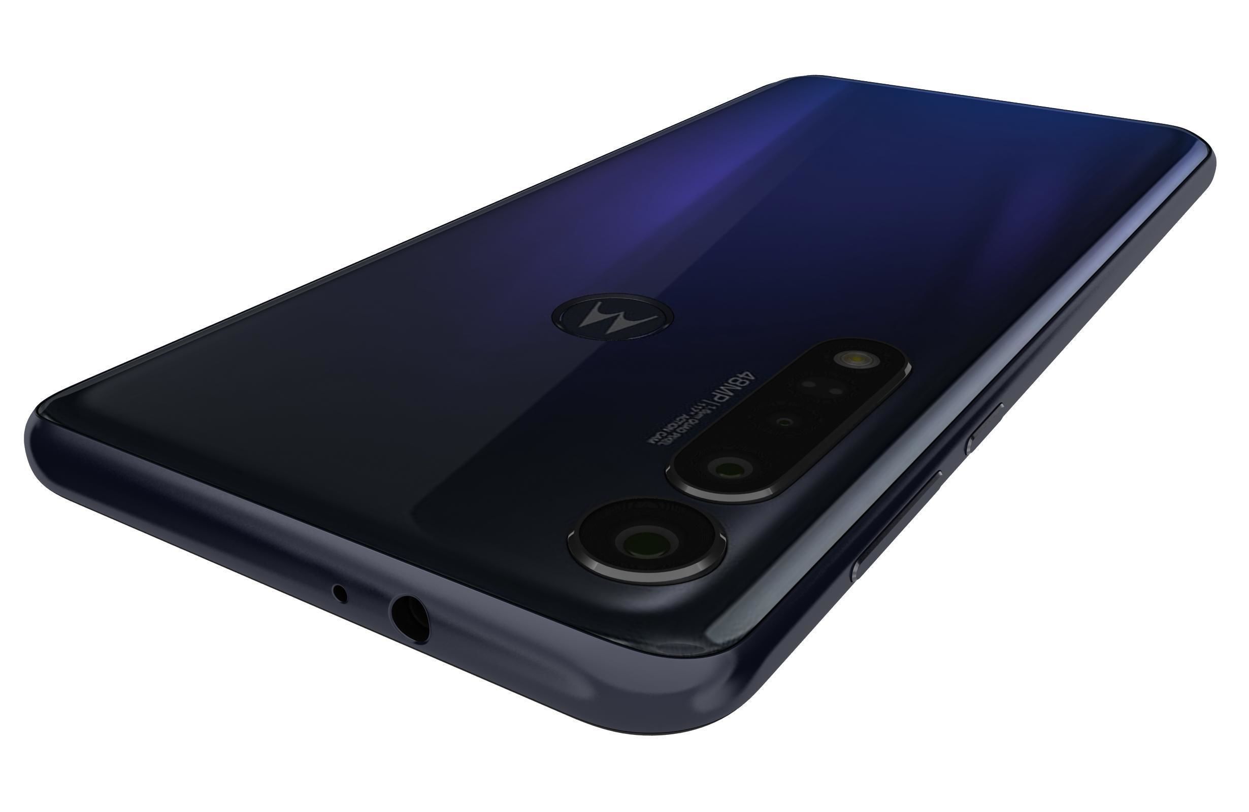 Motorola Moto G8 Plus Dark Blue 3D model | CGTrader