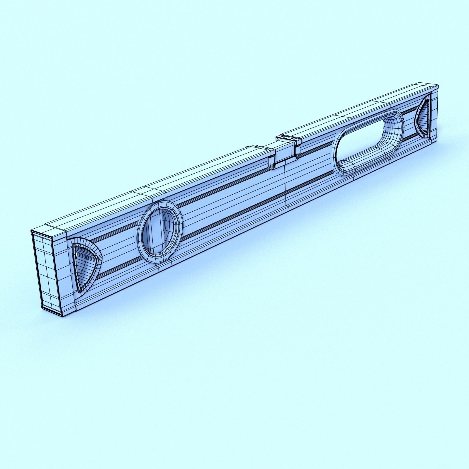 Spirit Level Tool 3D Model OBJ FBX BLEND | CGTrader.com