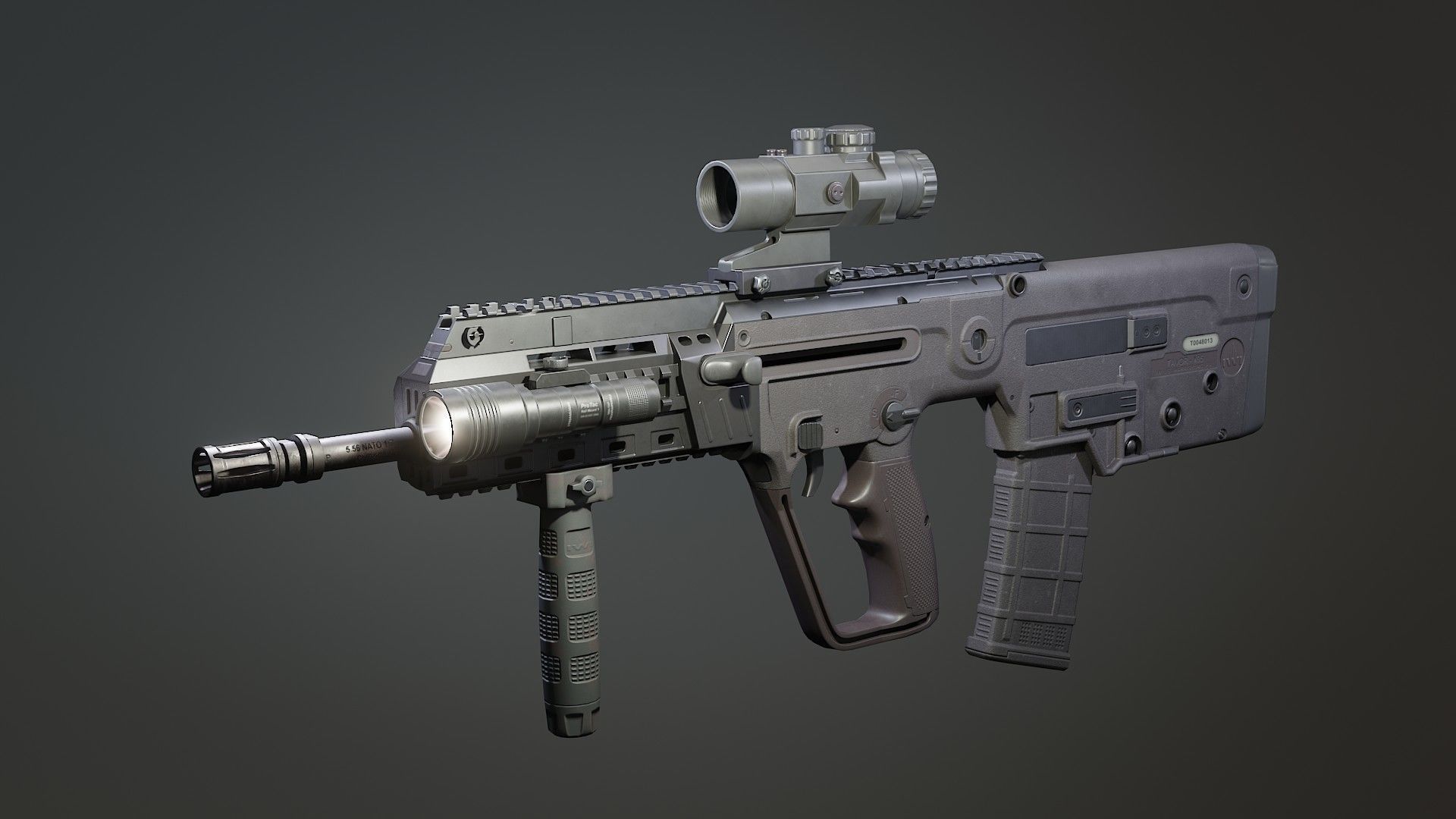 3D model Tavor X95 IWI VR / AR / low-poly | CGTrader