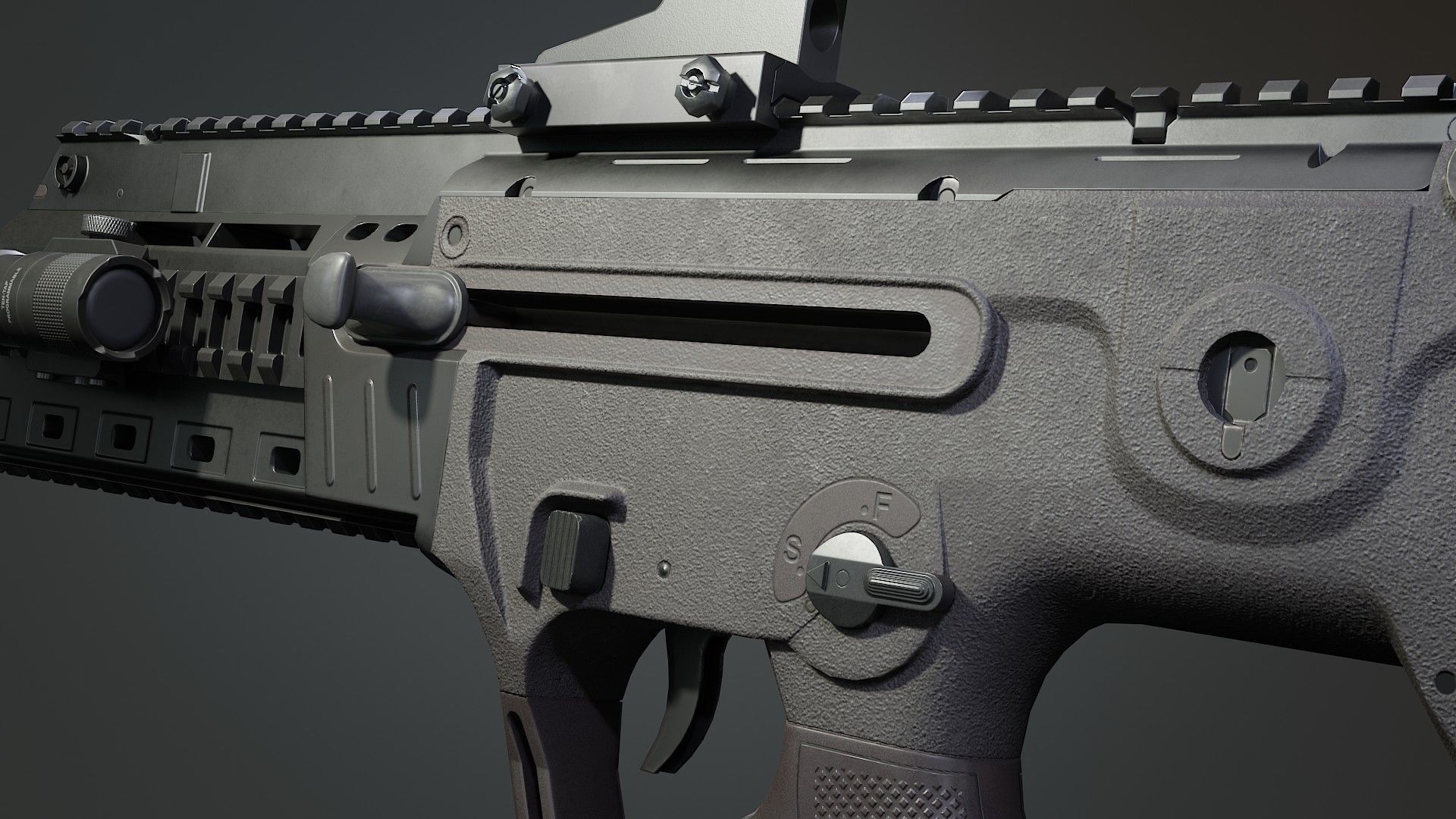 3D model Tavor X95 IWI VR / AR / low-poly | CGTrader