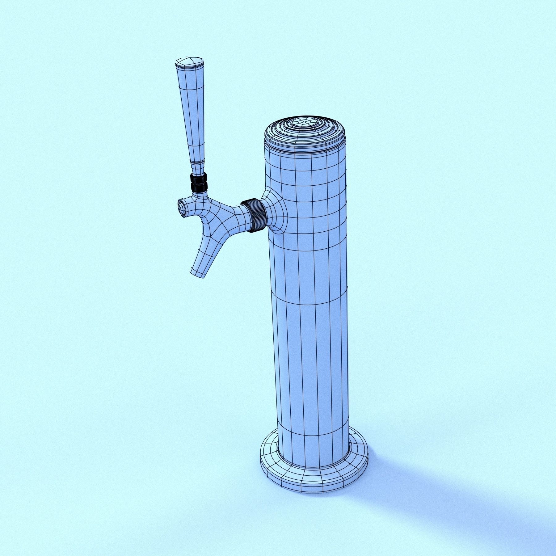 Beer Tower 3D model | CGTrader