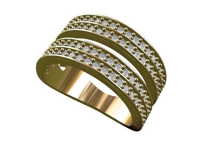 2 way Ring jewelry 3D model | CGTrader